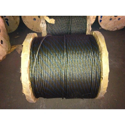 Galvanized and Ungalvanized Steel Wire Rope 6X25fi FC/Iwrc Manufacturers, Galvanized and ...
